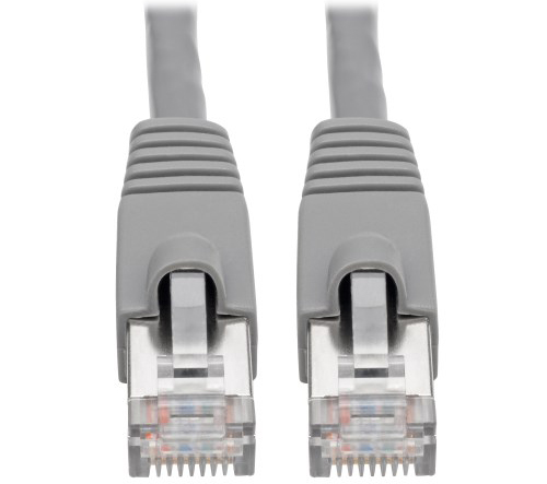 TRIPP LITE N262-008-GY Cat6a 10G-Certified Snagless Shielded STP ...