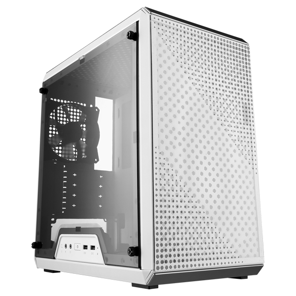 Cooler Master MasterBox Q300L White Micro-ATX Tower, Magnetic Design ...