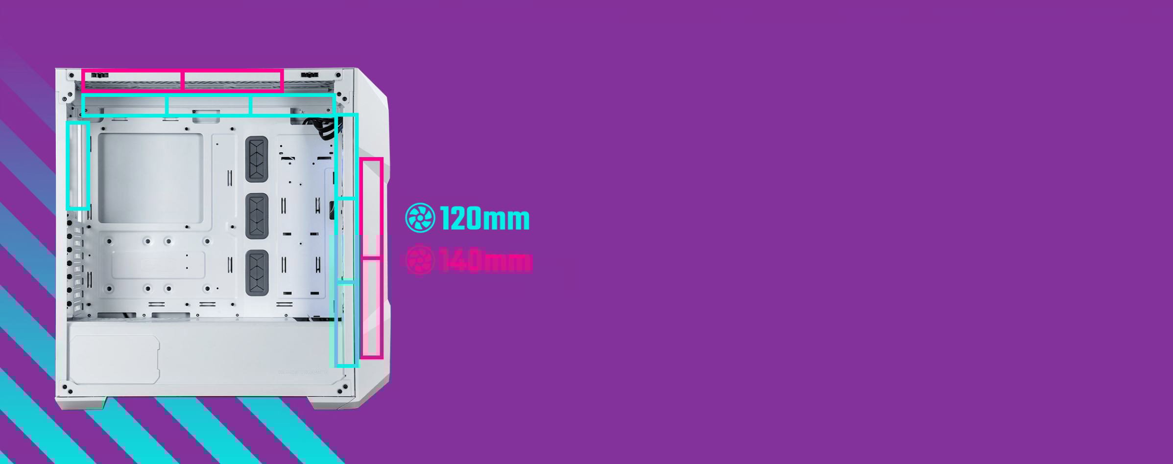 Cooler Master TD500 Mesh V2 Black Gaming Airflow ATX Mid-Tower Case ...