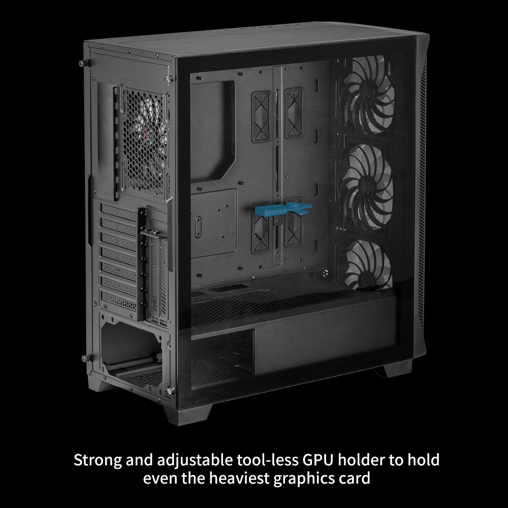 Enermax StarryKnight SK30 V2 - E-ATX Mid Tower PC Gaming Case - Mesh ...