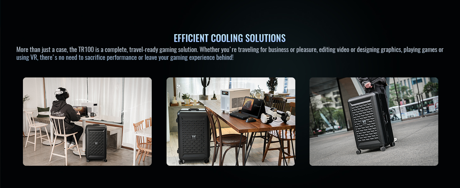 Thermaltake TR100 Mini-ITX Hydrangea Blue Computer Case CA-11A-00SFNN ...