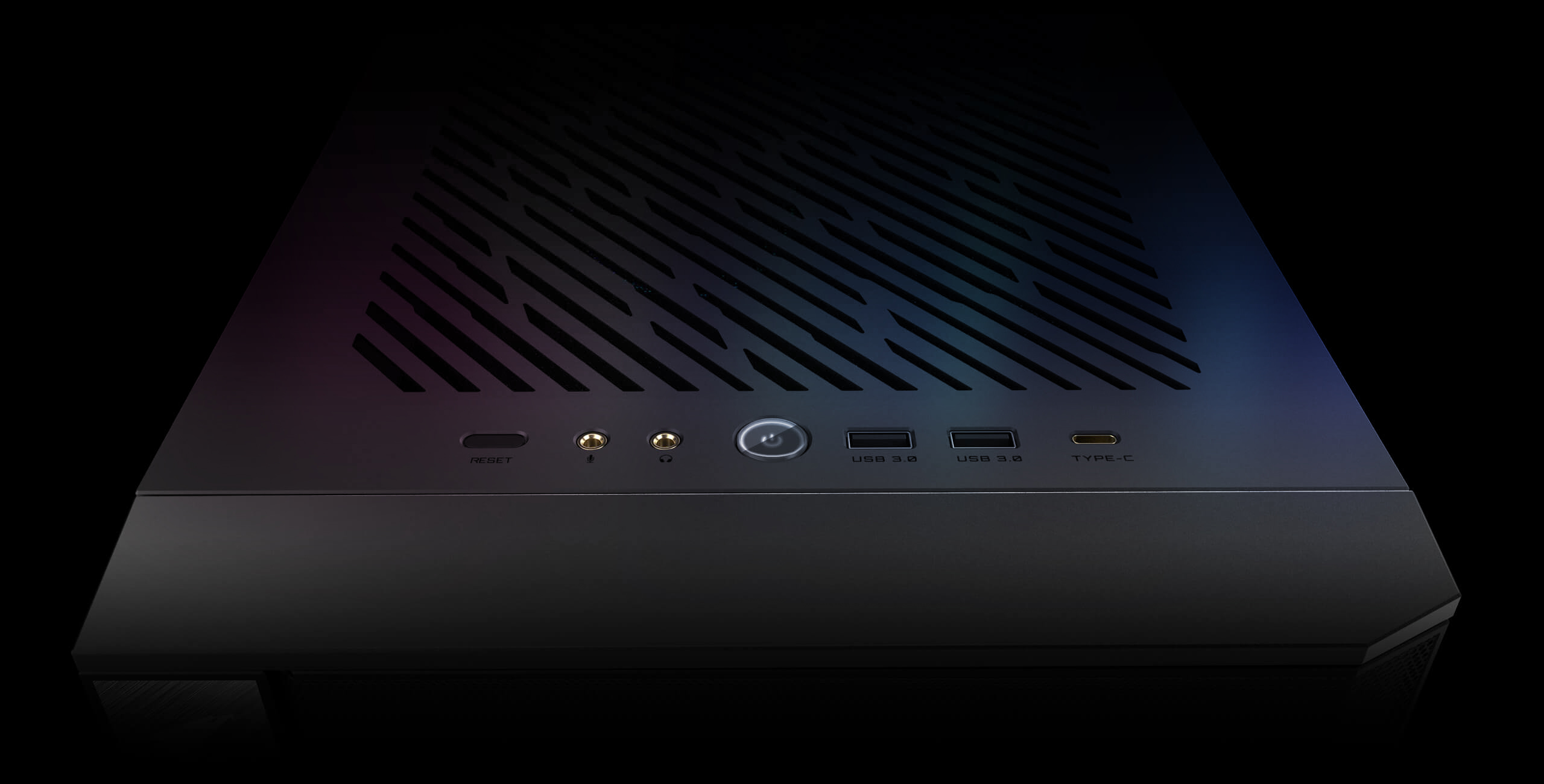 GIGABYTE AORUS C500 GLASS - Black Mid Tower PC Gaming Case, Tempered ...