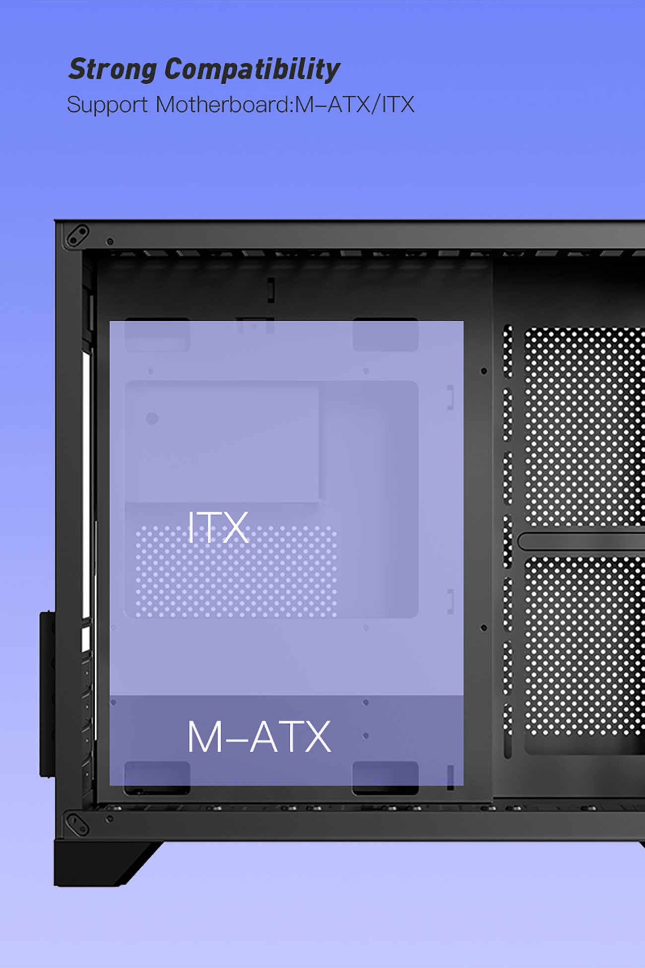 DIYPC ARGB-Q01-Bk Black USB3.0 Tempered Glass Micro ATX Gaming Computer ...