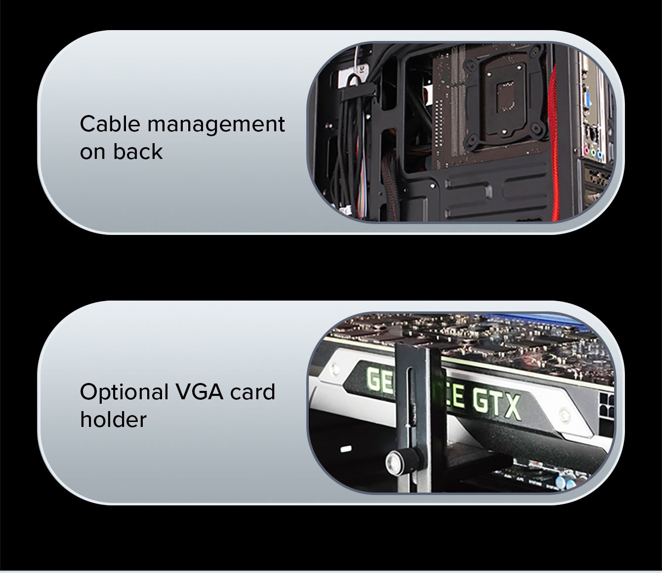 Gamemax M60 Black Steel Micro ATX Tower USB3.0 Computer Case w/ Dual ...