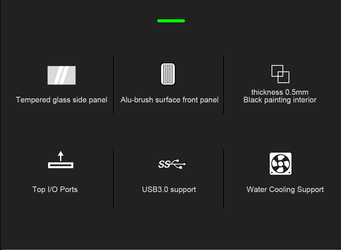 Gamemax Nova N5 Black USB3.0 Tempered Glass ATX Mid Tower Gaming ...