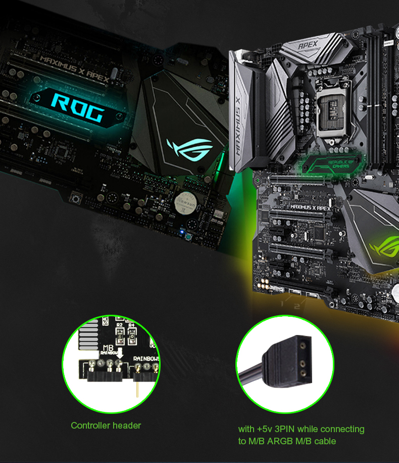 Gamemax Dragon Knight USB3.0 E-ATX Full Tower Gaming Computer Case w/ 5 ...