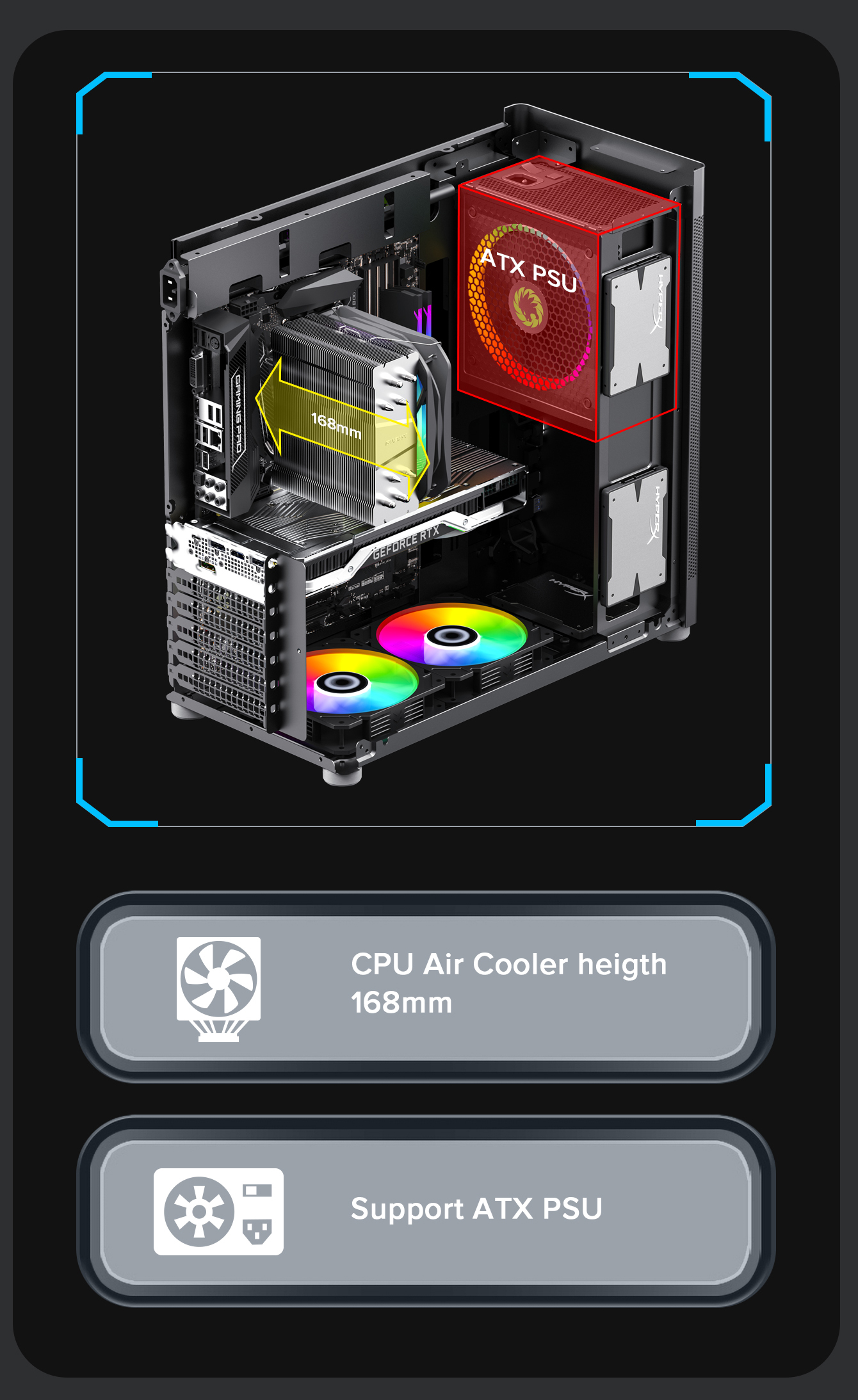 [Case] Black Gamemax Meshbox compact atx case (approximately 30L) - $62 ...