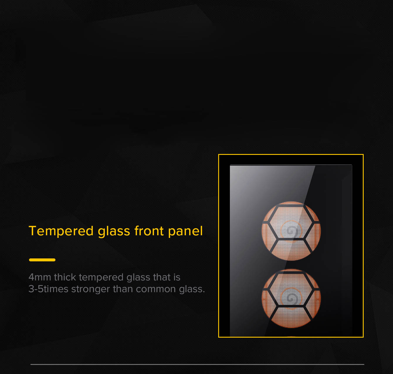 GAMEMAX Leader TG Black Full Tower Computer Case-Micro ATX / ATX / ITX ...