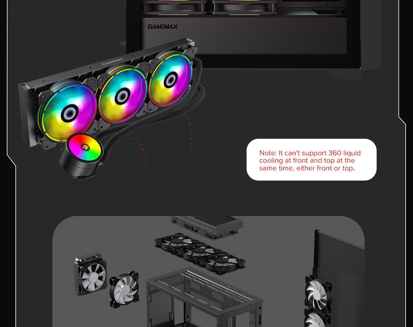 GameMax Defender Mesh Black USB3.0 Micro-ATX Gaming PC Computer Case ...