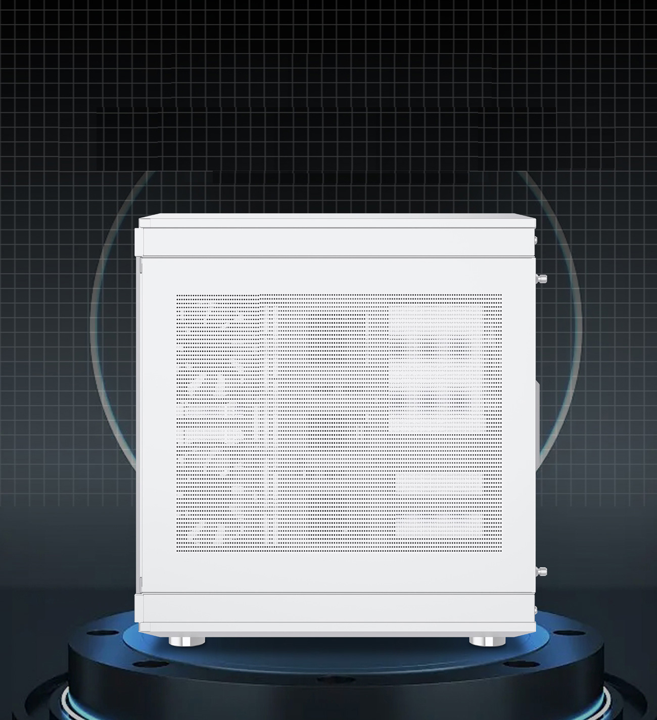 GAMEMAX HYPE White USB3.0/Type C Panoramic Tempered Glass ATX Mid-Tower ...