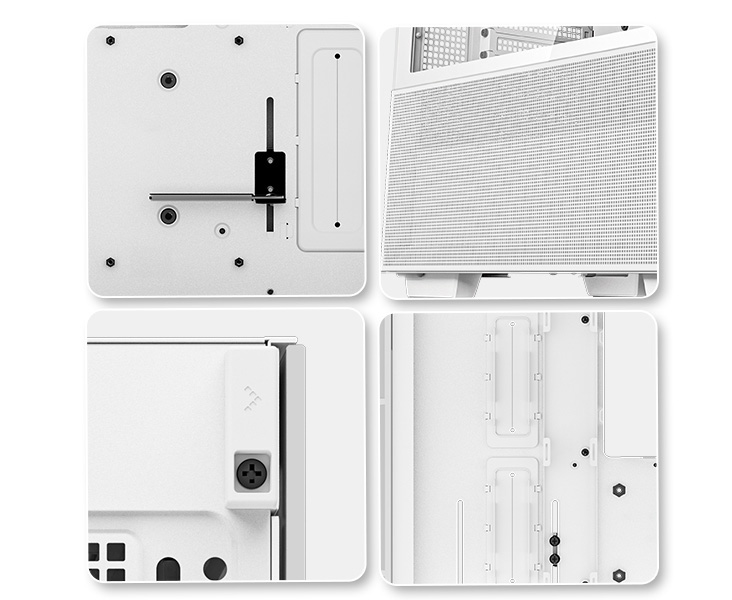 DeepCool CH560 WH ATX Airflow case, 3x Pre-Installed 140mm ARGB Fans ...