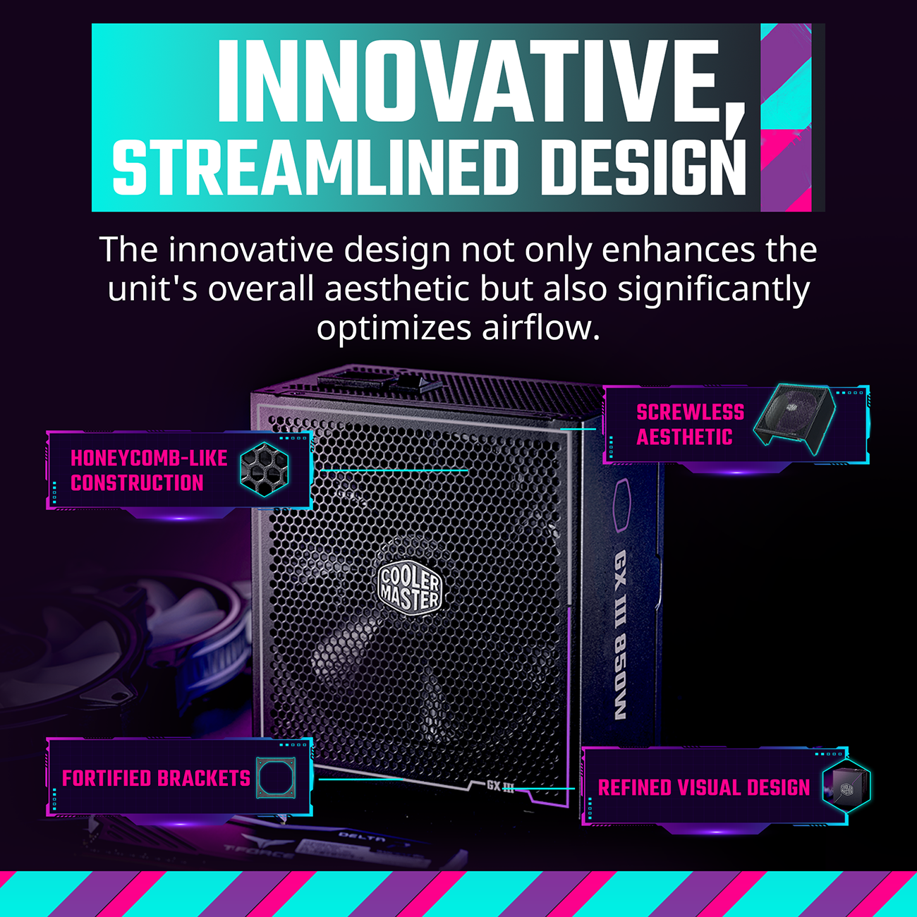 NeweggBusiness - Cooler Master GX III Gold 850W ATX3.0 Full Modular ...