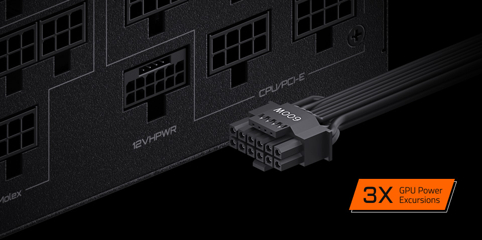 GIGABYTE GP-UD1300GM PG5 1300W 80 Plus Gold Certified Fully Modular ...