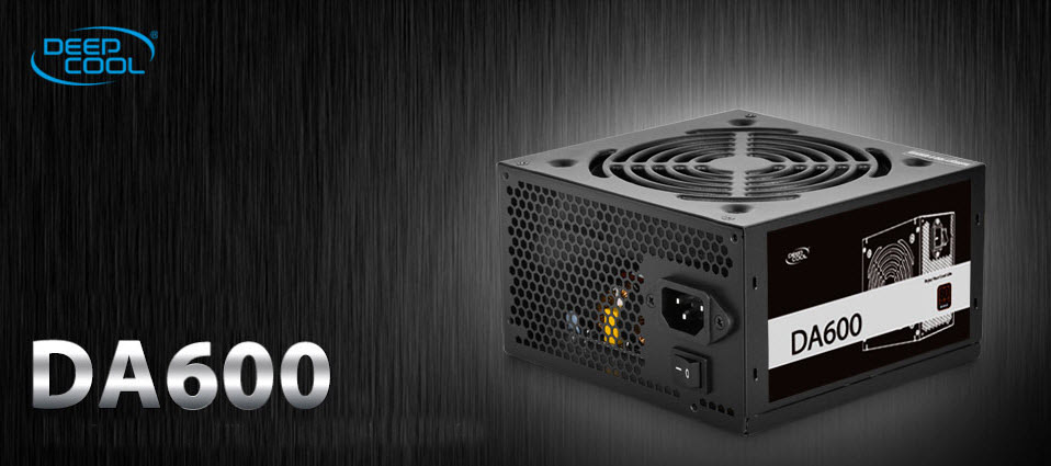 DeepCool DA600 80 Plus Bronze Certified 600W Power Supply, ATX12V ...