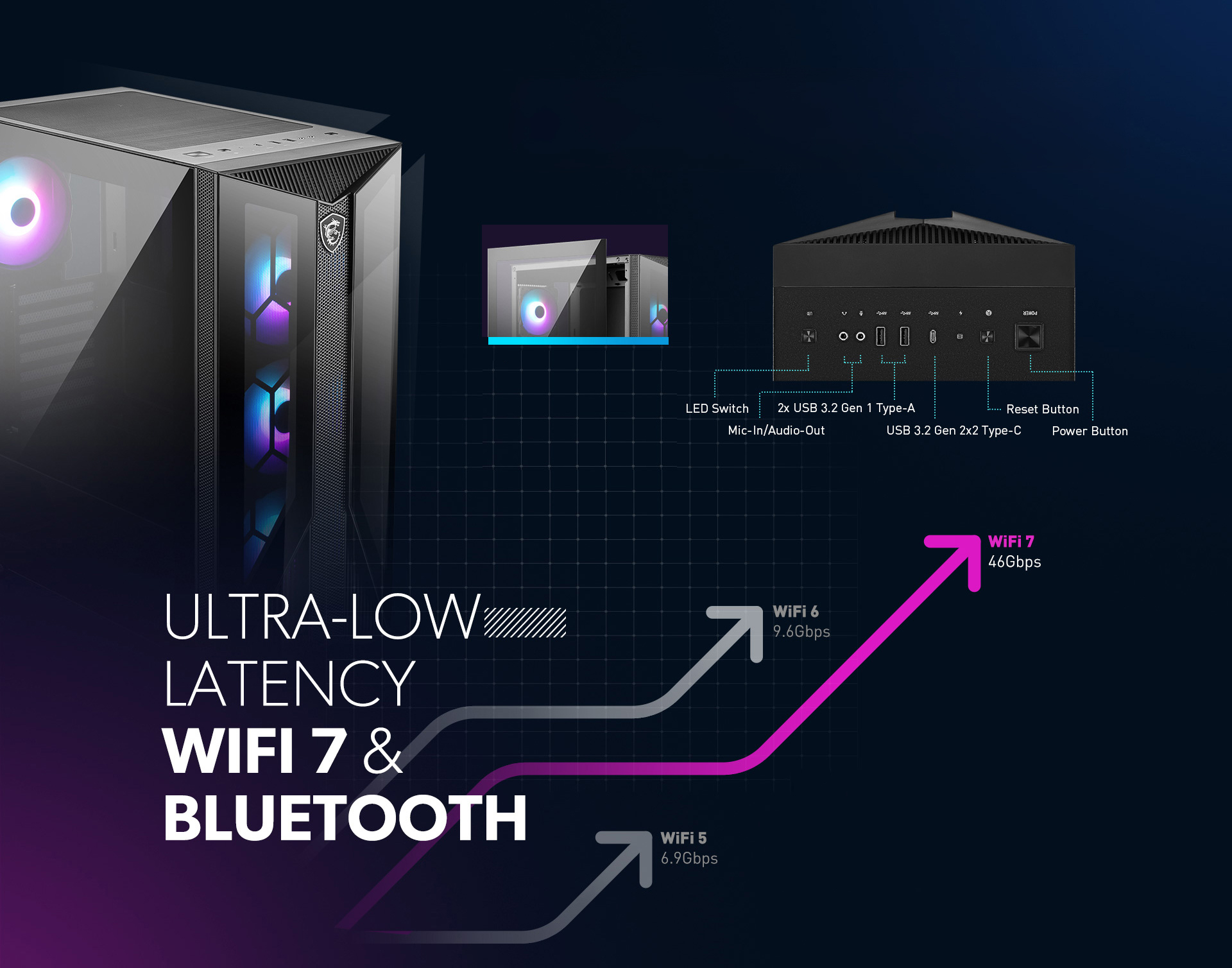 MSI Gaming Desktop Aegis RS 14NUE7-628US Intel Core i7-14700KF 32GB ...