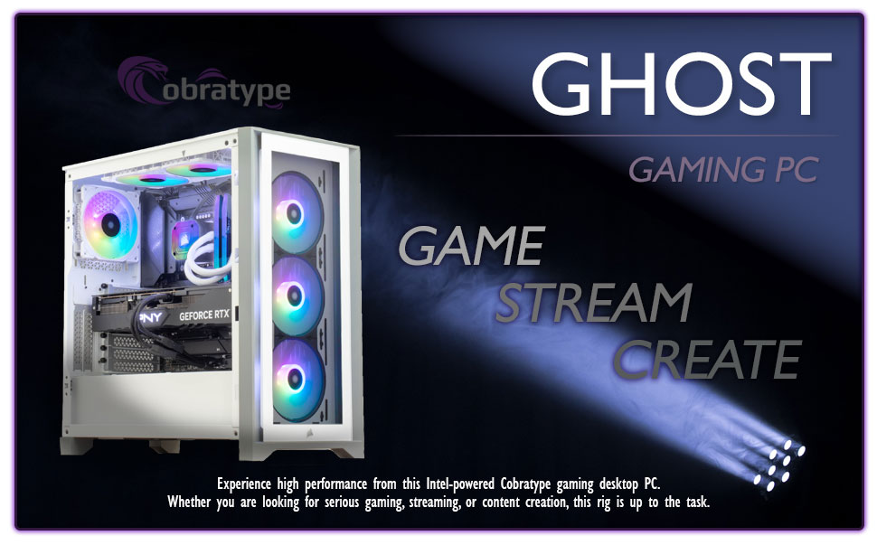 Cobratype Gaming PC - Intel Core i9 13th Gen 13900KF (3.00GHz), RTX ...