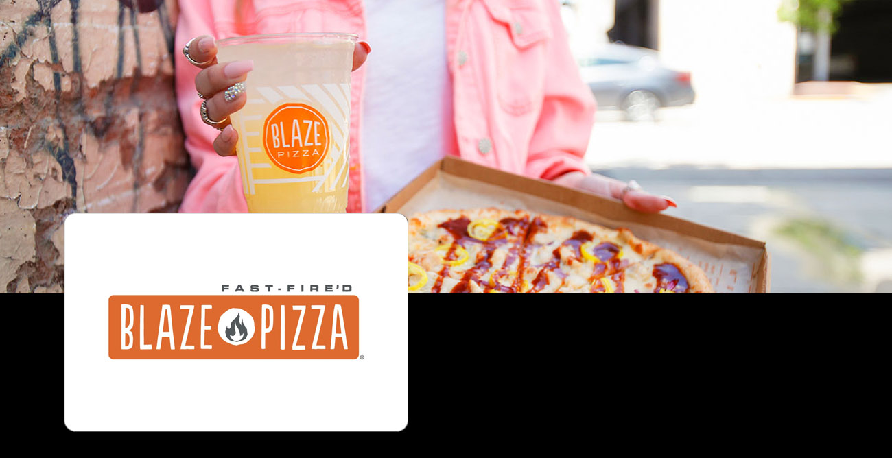 Blaze Pizza $25 Gift Card (Email Delivery) - Newegg.com