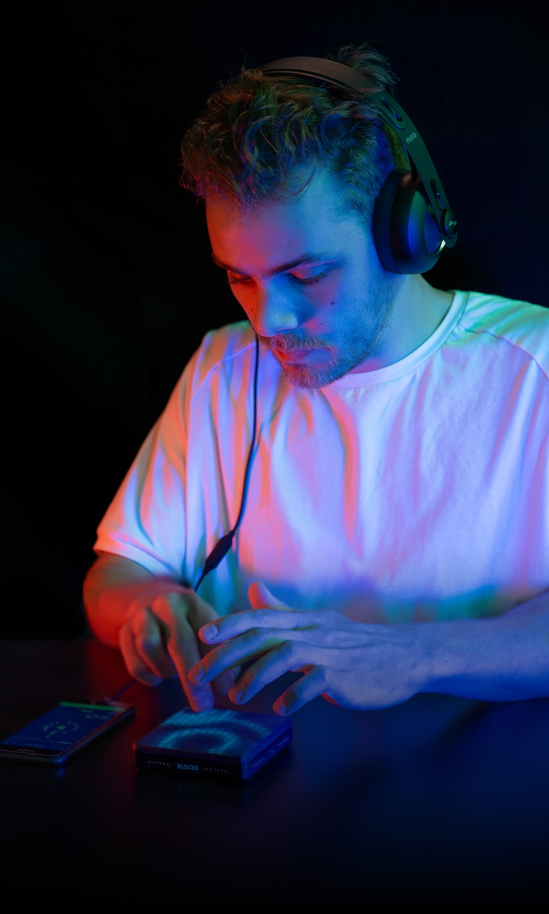 Nura - Nuraphone 100B ANC Wireless Bluetooth Over Ear Headphones with ...