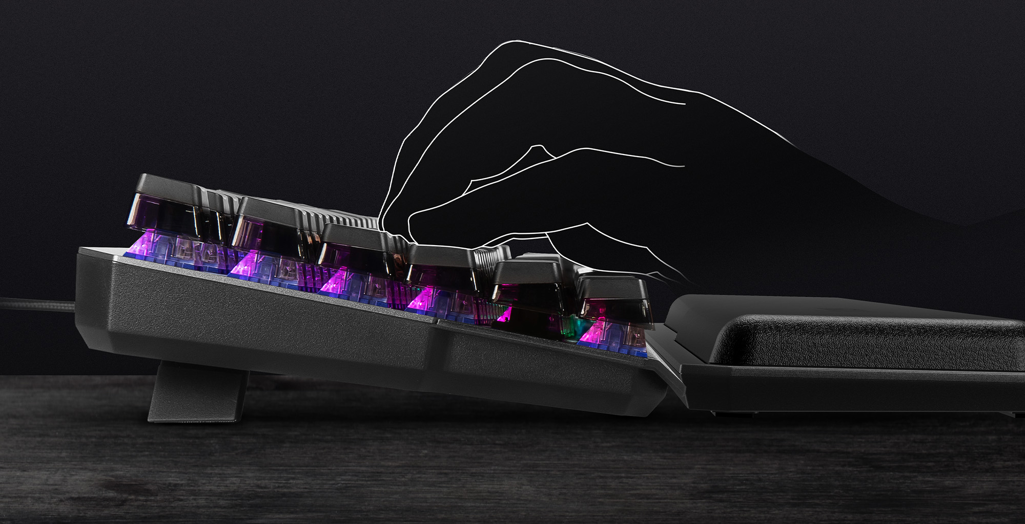 MSI VIGOR GK71 SONIC – BLUE SWITCHES Gaming Keyboard - Newegg.com