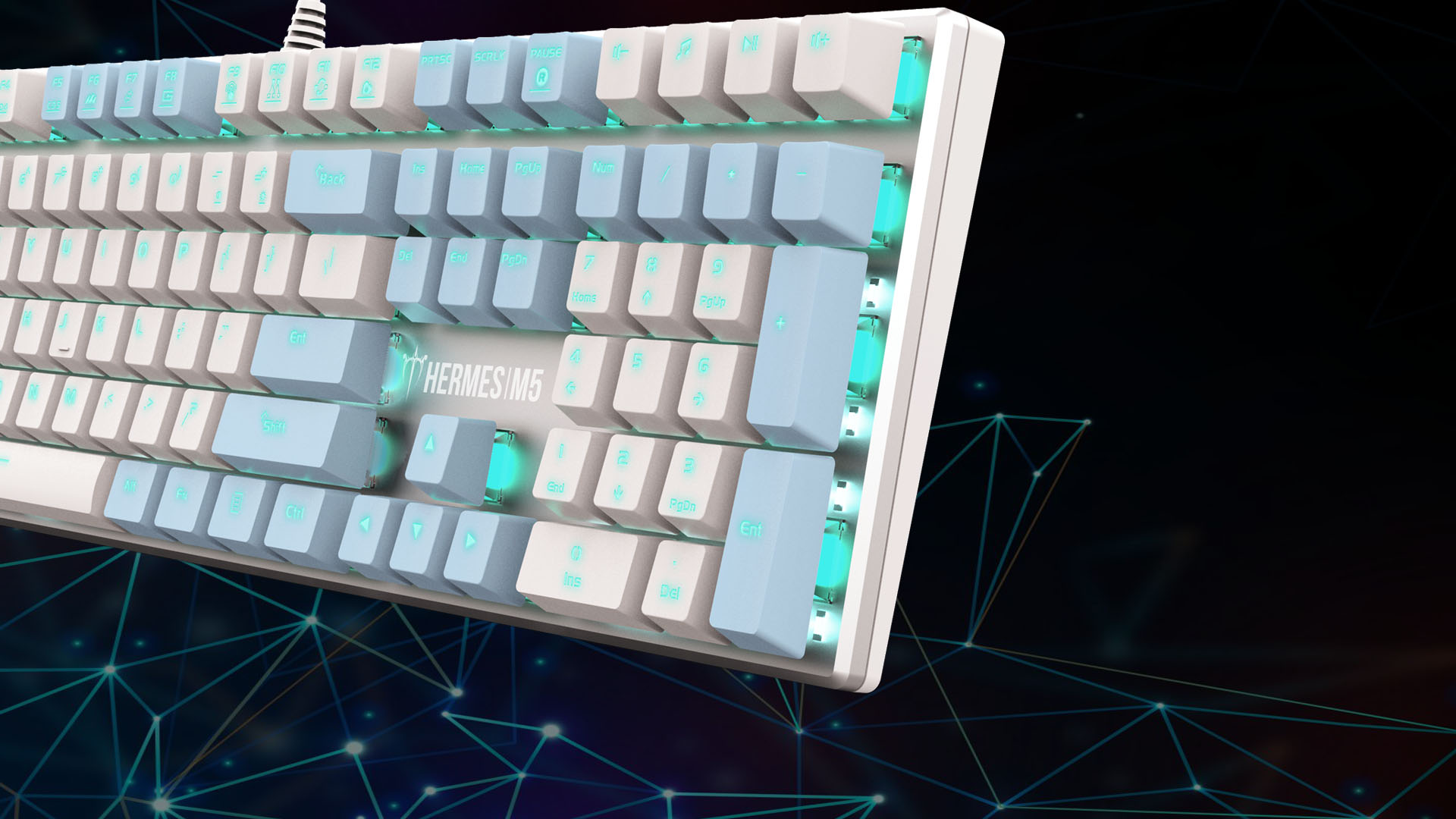 Gamdias Hermes M5 Mechanical Gaming Keyboard with Blue Switches ...