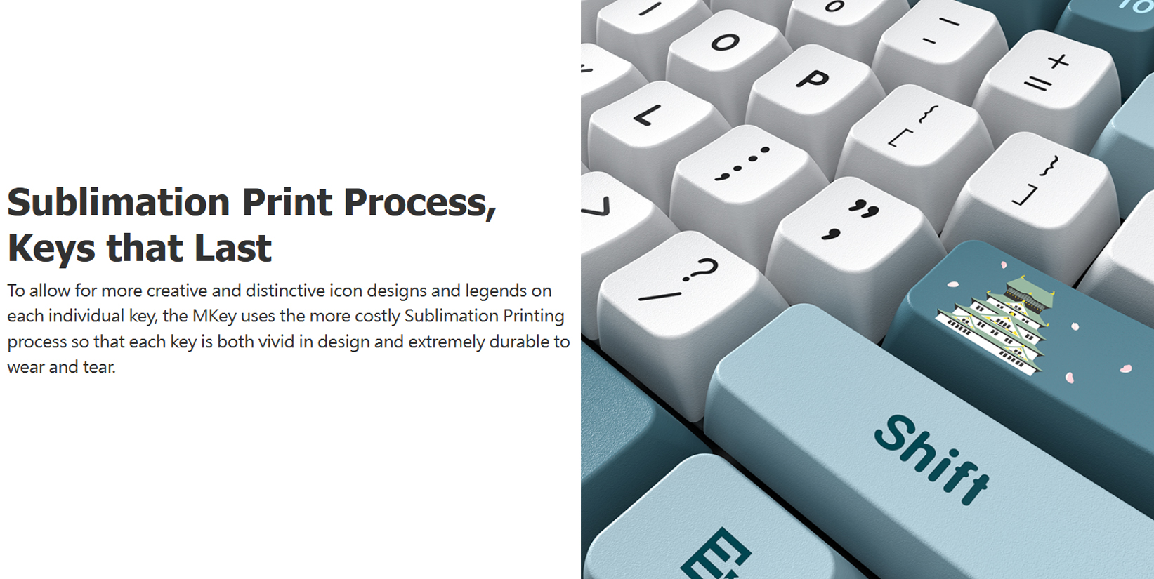 Montech MKey Mechanical Gaming Keyboard: Customizable RGB LED, Premium ...