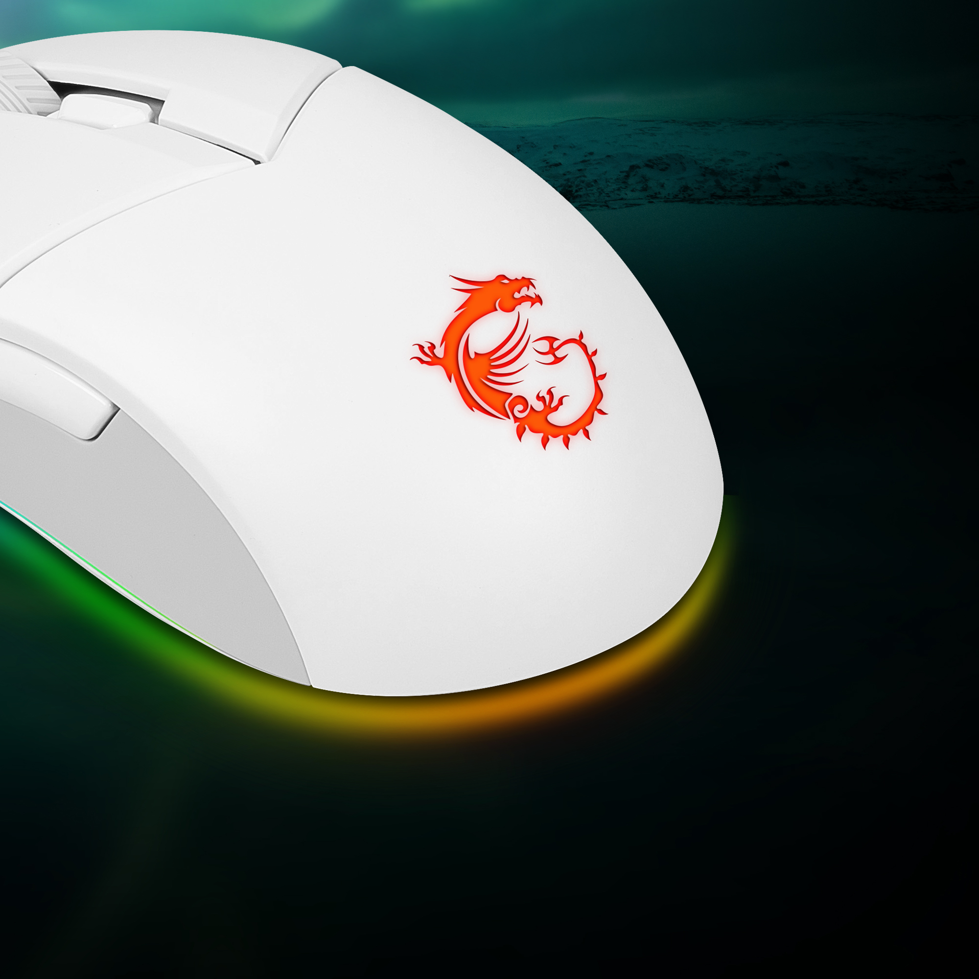 MSI Clutch GM11 White Gaming Mouse - 5000 DPI Optical Sensor ...