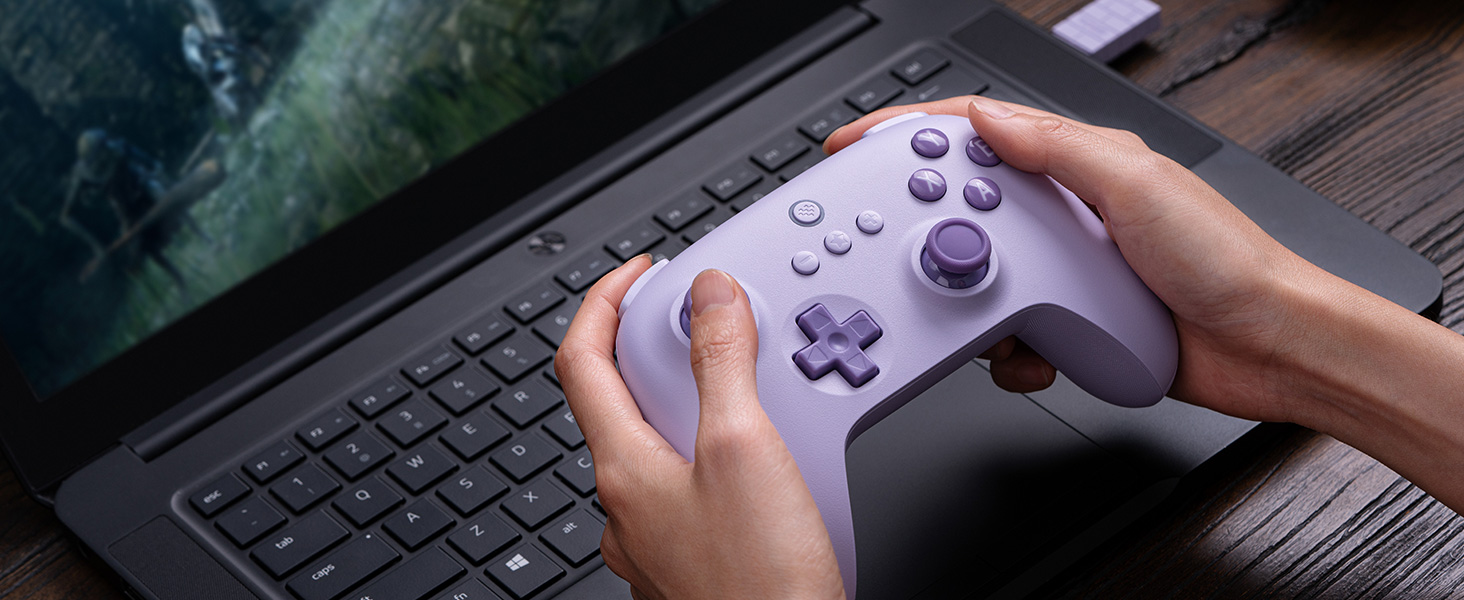 8BitDo Ultimate C 2.4G - Lilac Purple 81HC01 - Newegg.com