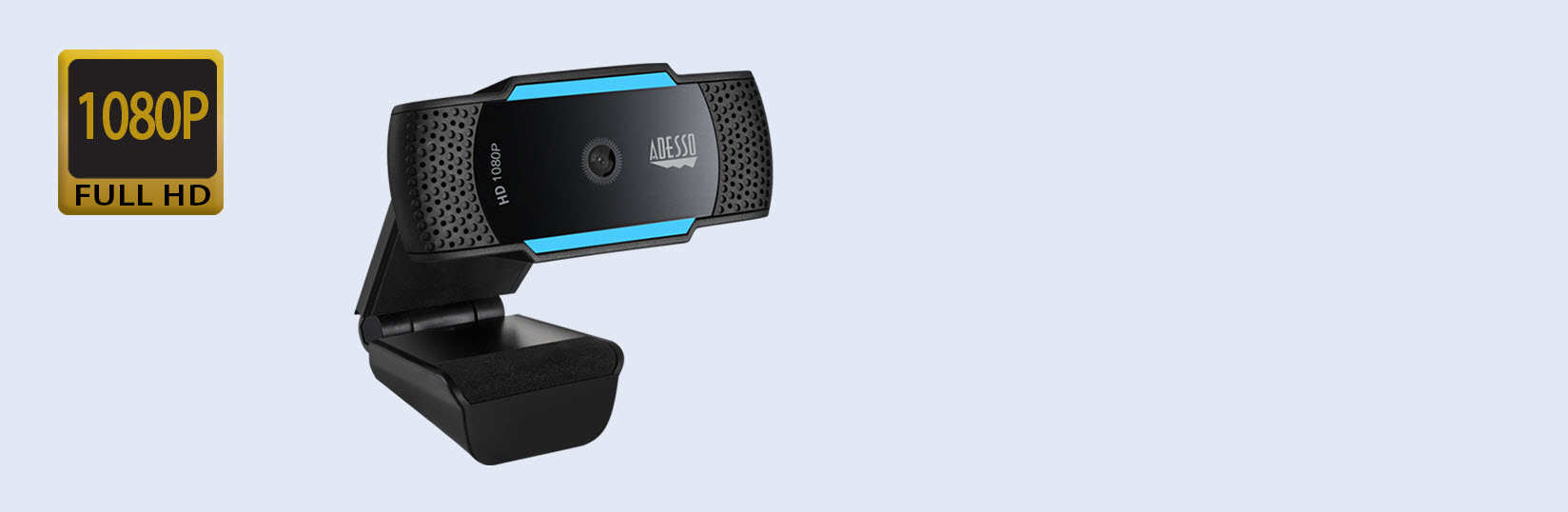 Adesso CyberTrack H5 CyberTrack H5 1080p HD USB Auto Focus Webcam with ...