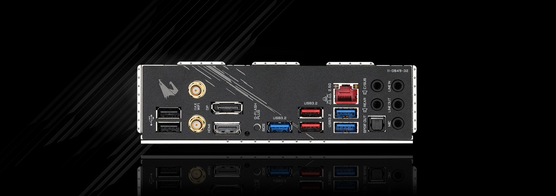 GIGABYTE B550 AORUS ELITE AX V2 AM4 AMD B550 ATX Motherboard with Dual ...