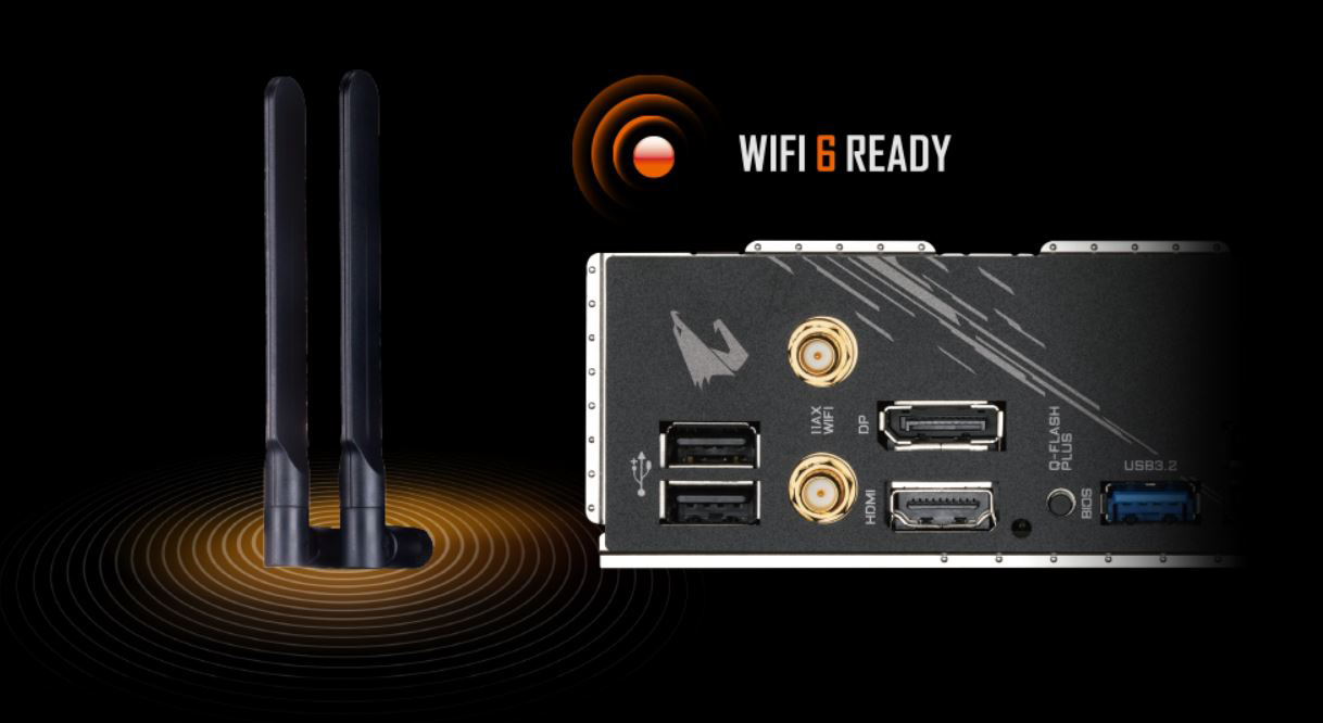 GIGABYTE B550 AORUS ELITE AX V3 AM4 AMD B550 ATX Motherboard with Dual ...