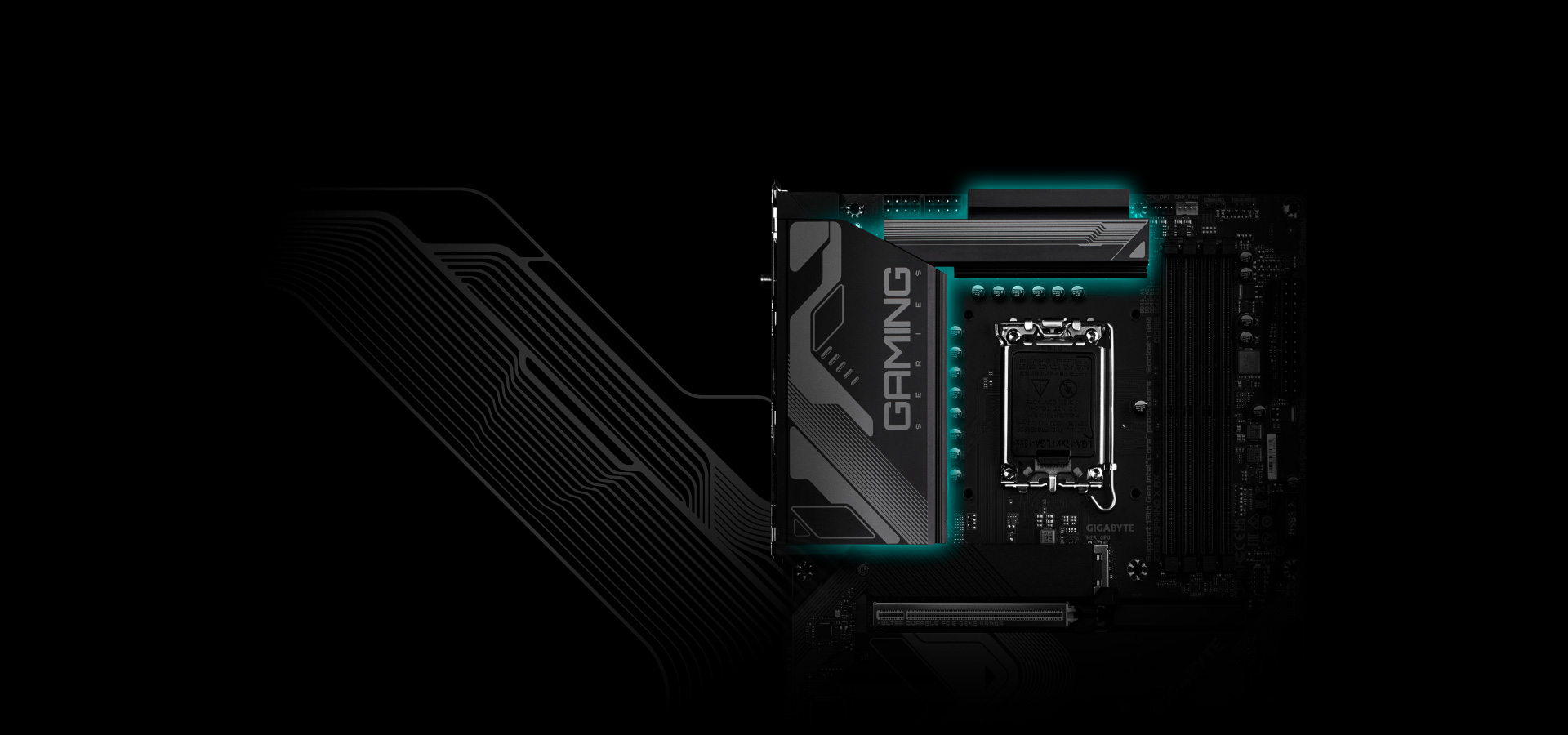 GIGABYTE Z790 GAMING X AX LGA 1700 Intel Z790 ATX Motherboard with DDR5 ...