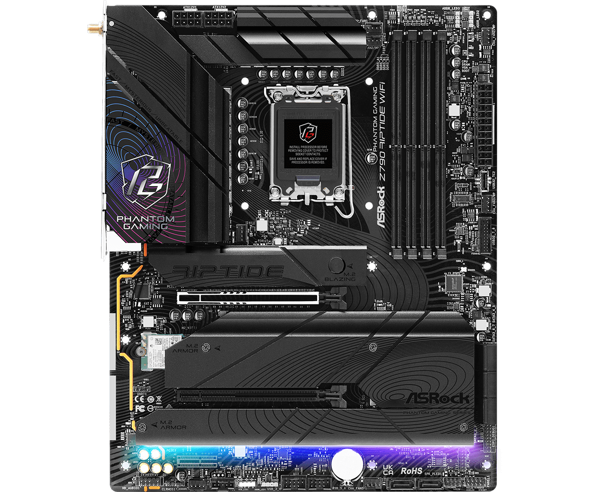 ASRock Z790 Riptide WiFi LGA 1700(14th,13th,12th Gen) Intel Z790 SATA ...