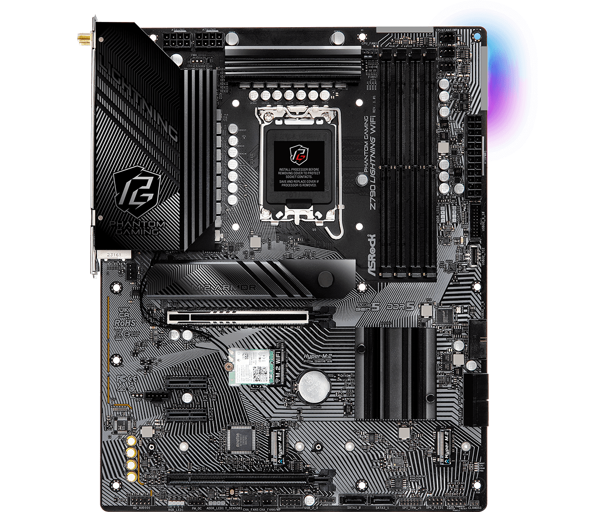 ASRock Z790 Lightning WiFi LGA 1700(14th,13th,12th Gen) Intel Z790 SATA ...