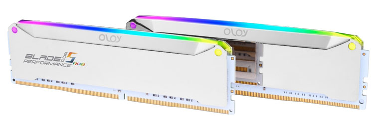 OLOy Blade RGB 32GB (2 x 16GB) 288-Pin PC RAM DDR5 5200 (PC5 41600 ...