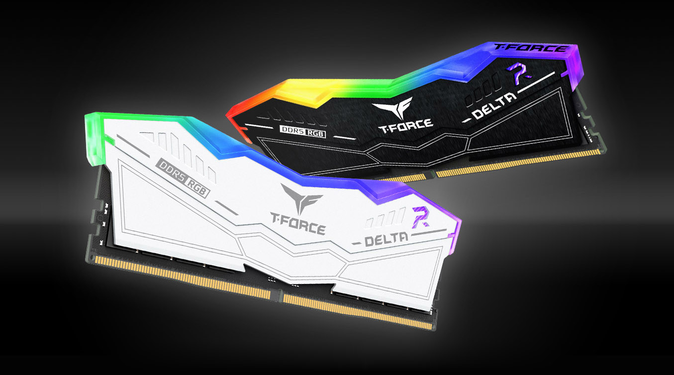 Team T-Force Delta RGB 32GB (2 x 16GB) 288-Pin PC RAM DDR5 6000 (PC5 ...