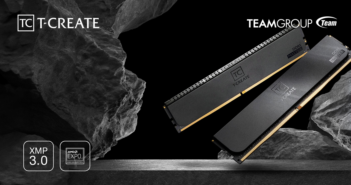 TEAMGROUP T-Create Master Overclocking DDR5 R-DIMM 64GB Kit (4 x 16GB ...