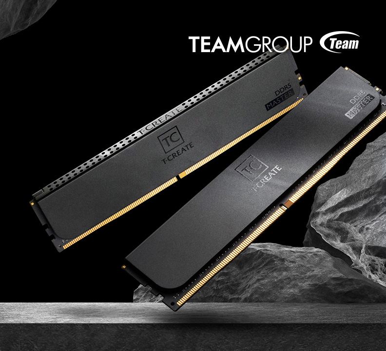 TEAMGROUP T-Create Master Overclocking DDR5 R-DIMM 64GB Kit (4 x 16GB ...