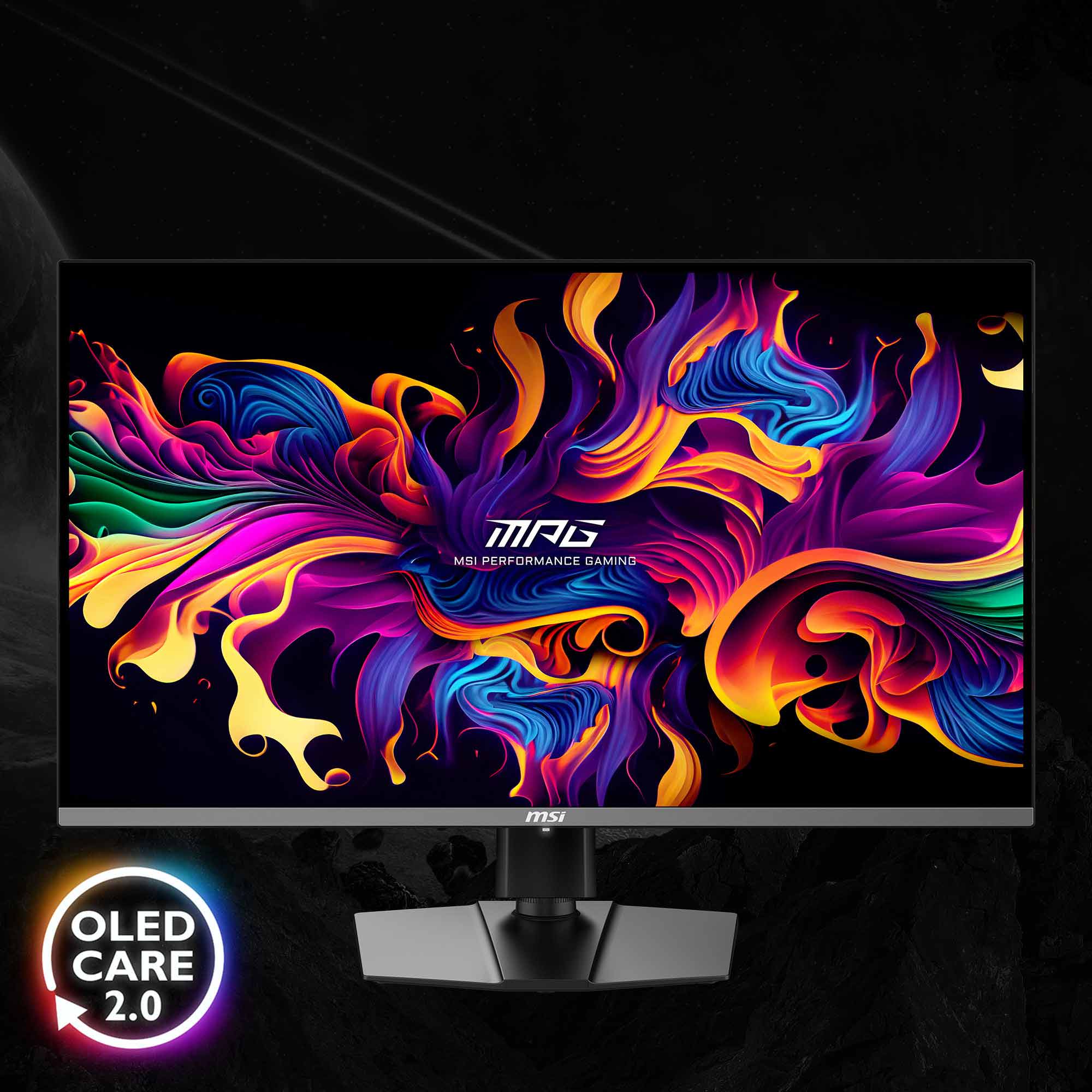 MSI 27" 240 Hz QD-OLED UHD Gaming Monitor 3840 x 2160 (4K) MPG 272URX ...