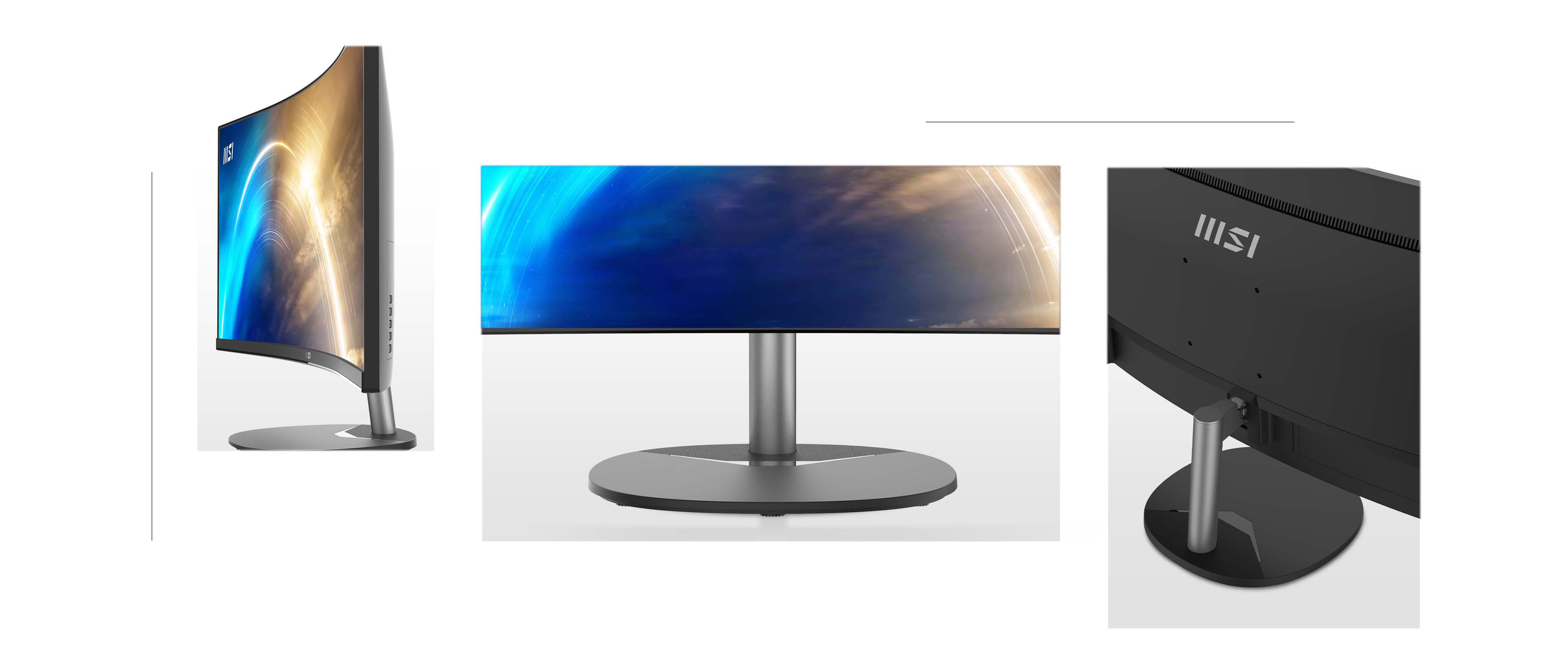 MSI 34'' 100 Hz VA UWQHD Monitor FreeSync (AMD Adaptive Sync) 3440 x ...