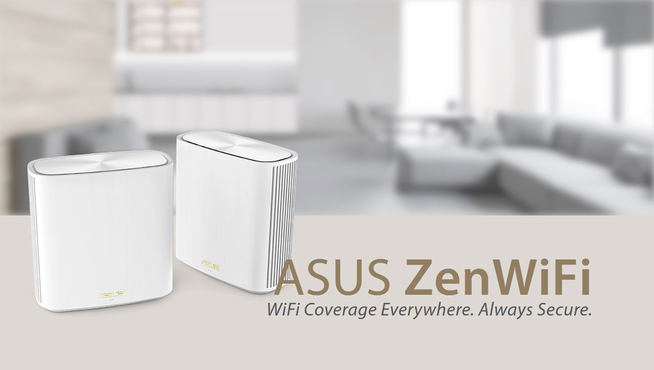ASUS XD6 (W-2-PK) ZenWiFi Whole-Home Dual-Band Mesh WiFi 6 System XD6 ...