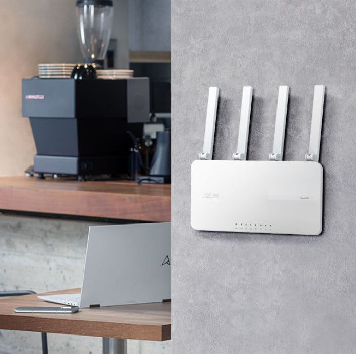 ASUS ExpertWiFi EBR63 AX3000 WiFi 6 Business Router - Custom Guest ...