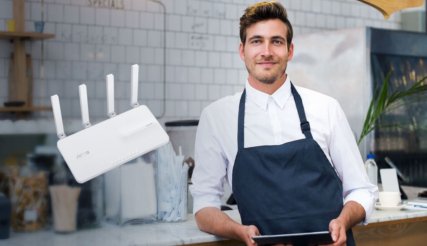 ASUS ExpertWiFi EBR63 AX3000 WiFi 6 Business Router - Custom Guest ...