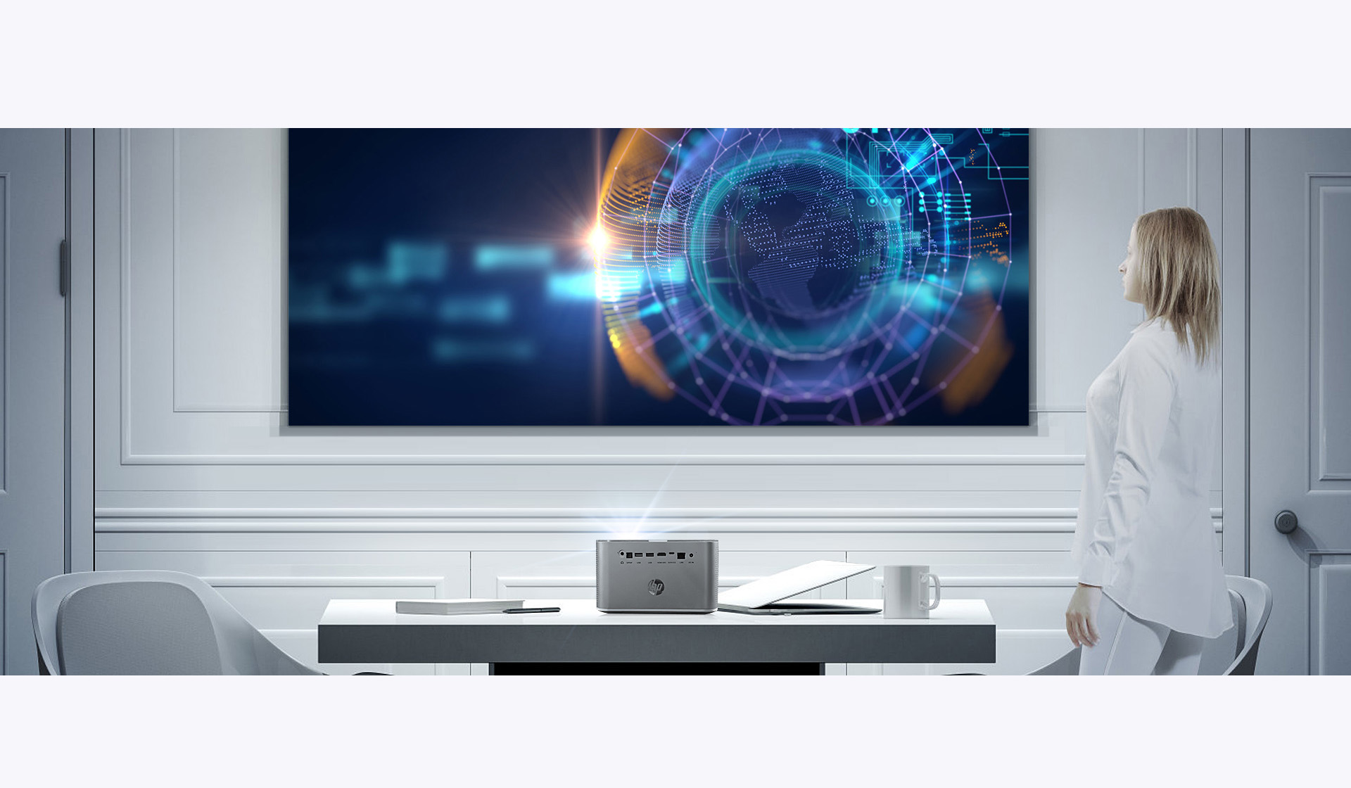 HP MP2000 Productivity Projector - 1080p - DLP - Newegg.com