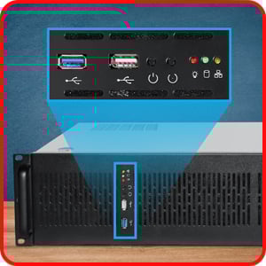 Rosewill 3U Server Chassis Rackmount Case, 6x 3.5" Bays, ATX Compatible ...