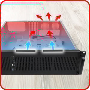 Rosewill 3U Server Chassis Rackmount Case, 6x 3.5" Bays, E-ATX ...