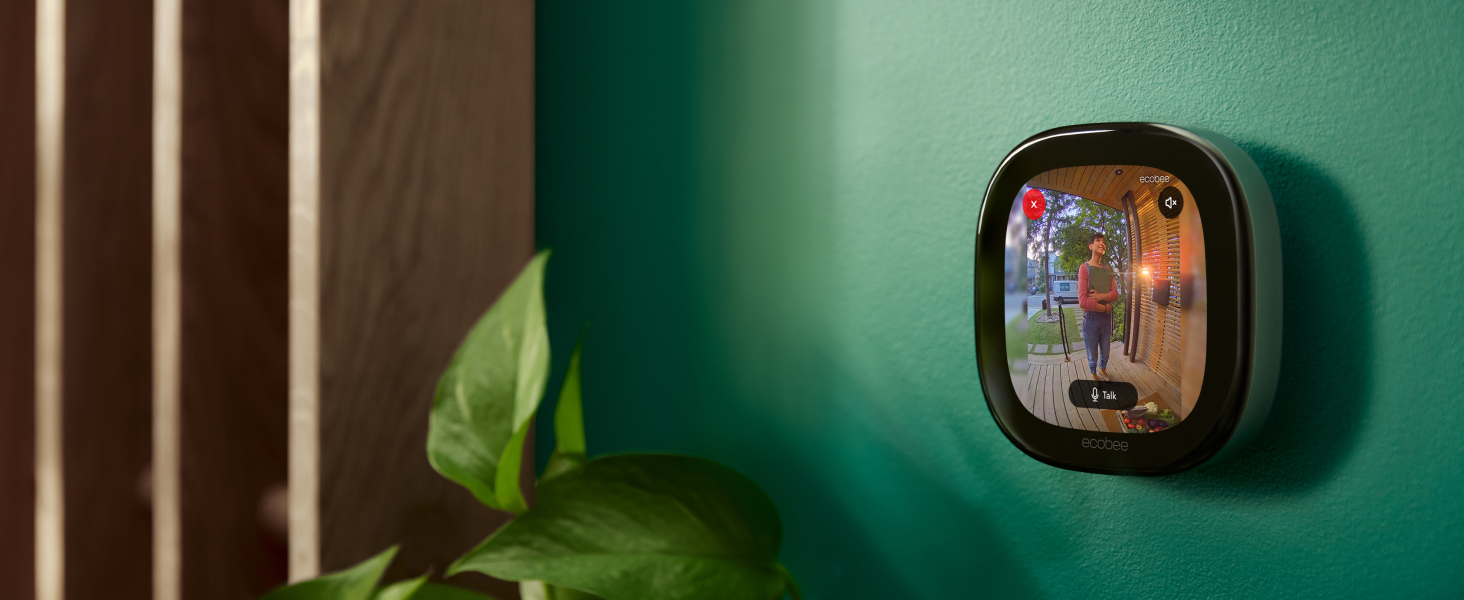 Ecobee Smart Video Doorbell Camera (Wired) - with Industry Leading HD ...