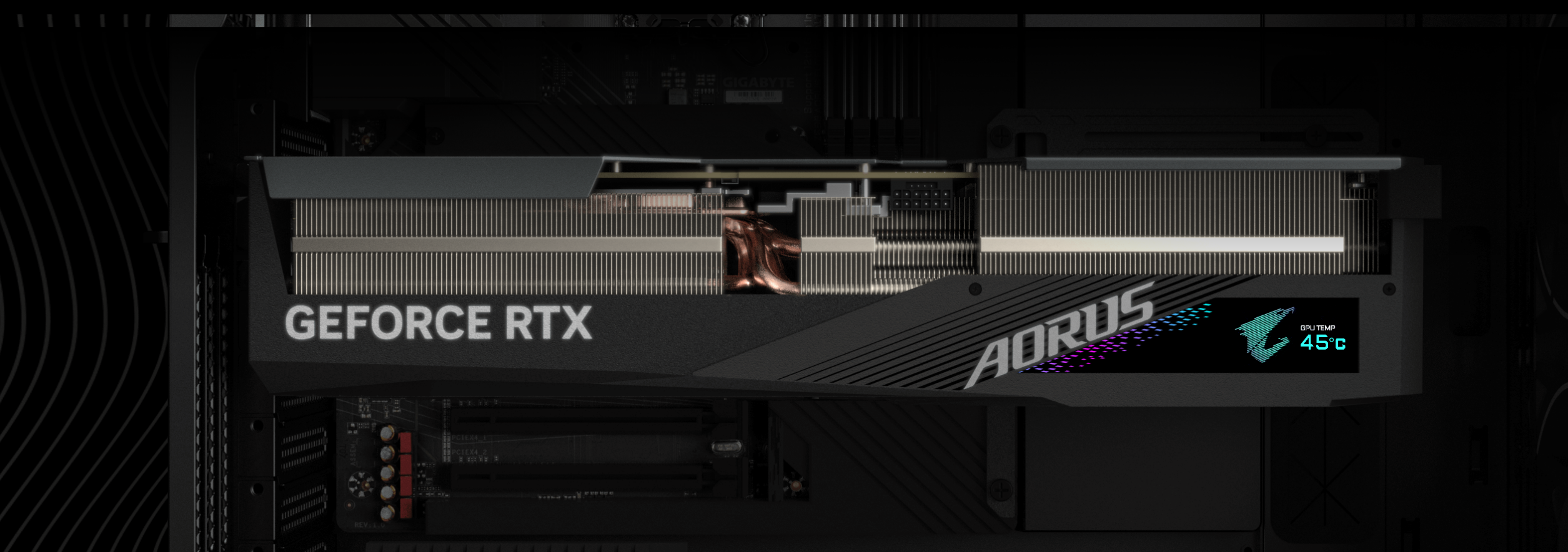 GIGABYTE AORUS GeForce RTX 4080 MASTER 16G Video Card GV-N4080AORUS M ...
