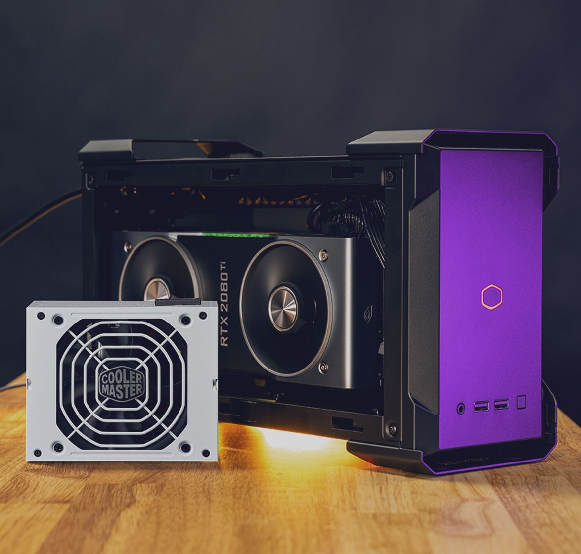 Cooler Master V850 SFX Gold White Edition Full Modular, 850W, 80+ Gold ...