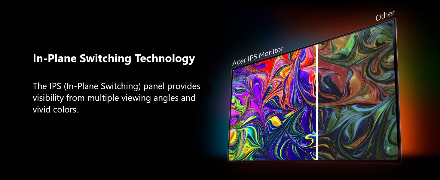 Acer KA272 EBI 27" IPS Full HD (1920 x 1080) Zero-Frame Gaming Office ...