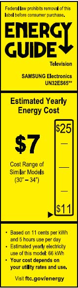 Samsung 6500 32" 1080p 120Hz 3D Slim LED Smart TV UN32ES6500FXZA ...